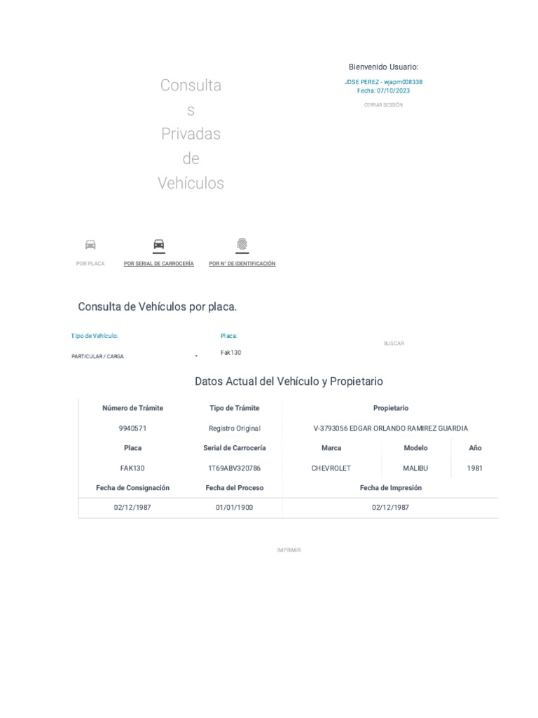 Consultas Privadas | PDF