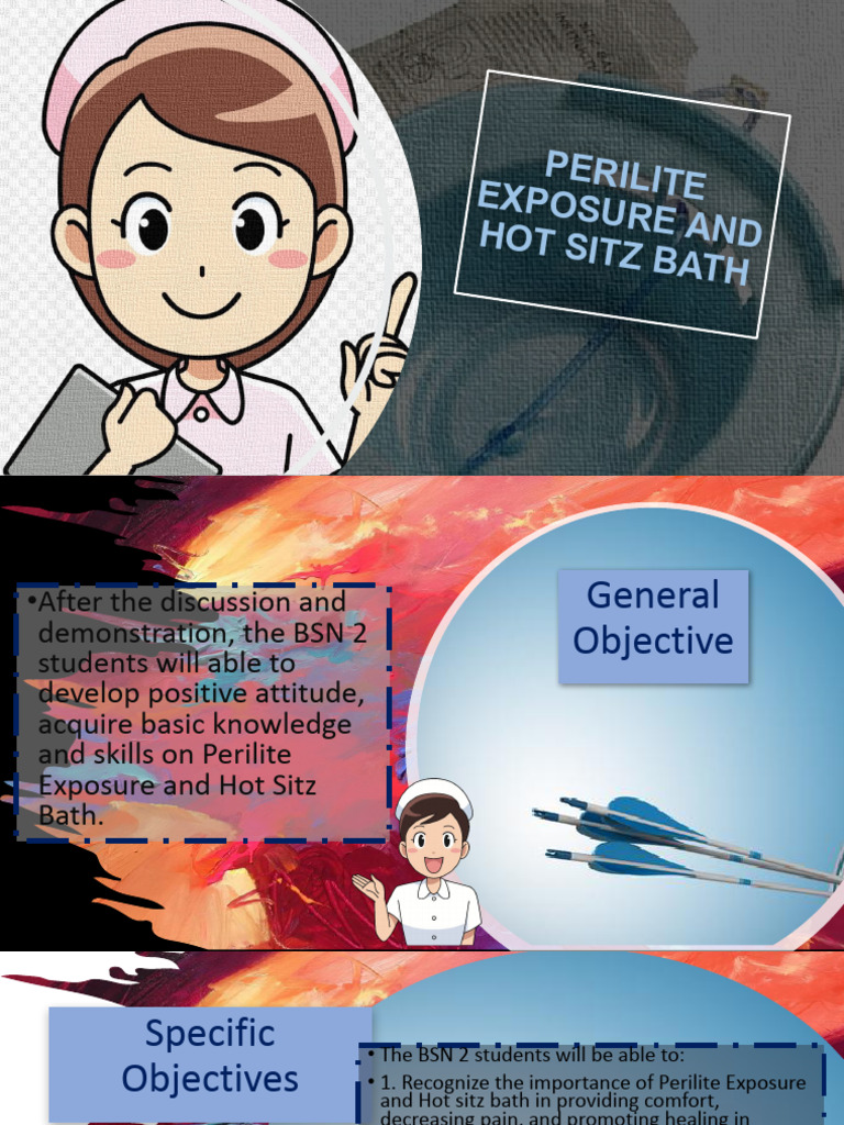 Perilite Exposure and Hot Sitz Bath | PDF | Hypothermia | Hemorrhoid