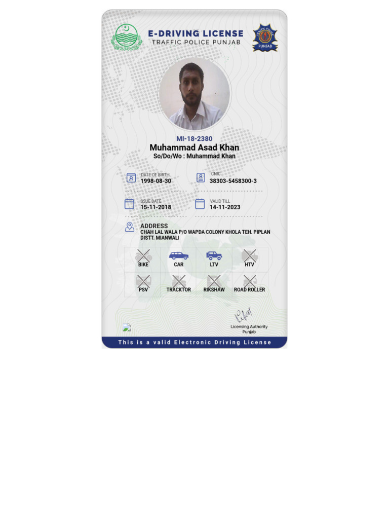 DLIMS - Driving License Information Management System | PDF