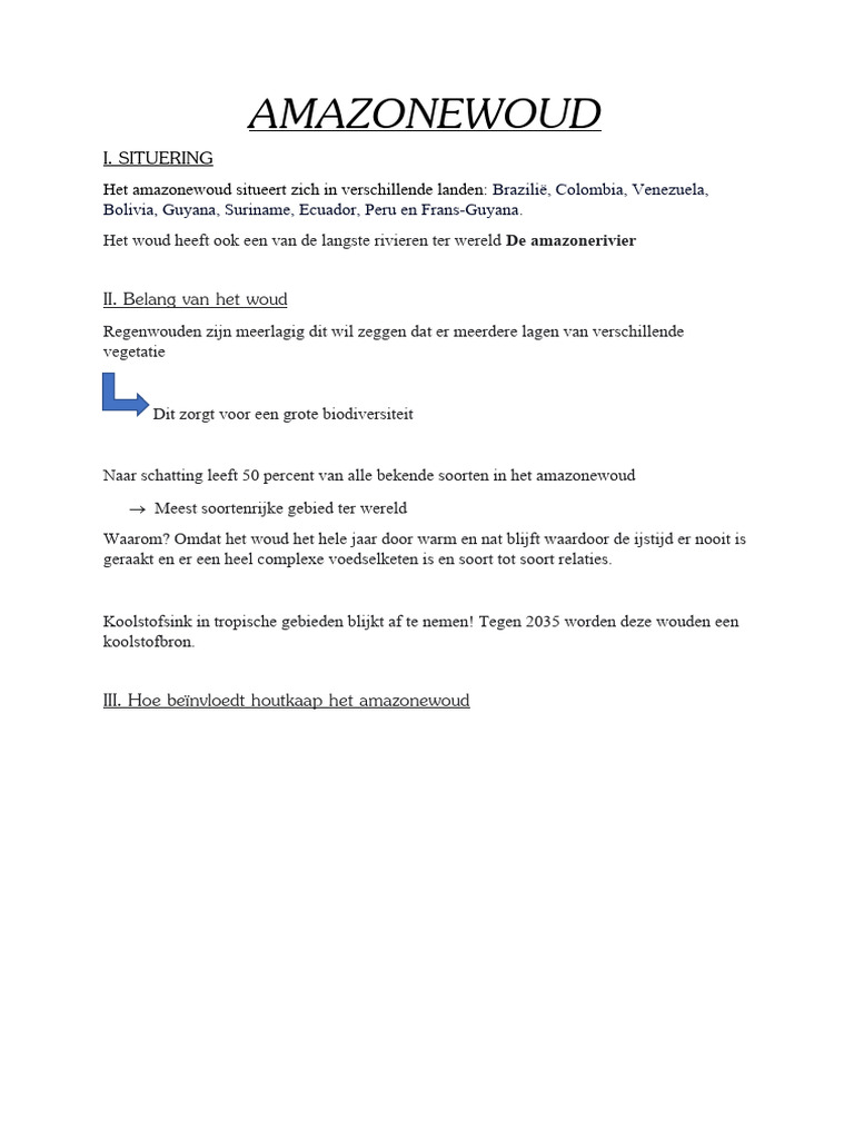 Amazonewoud Toets | PDF
