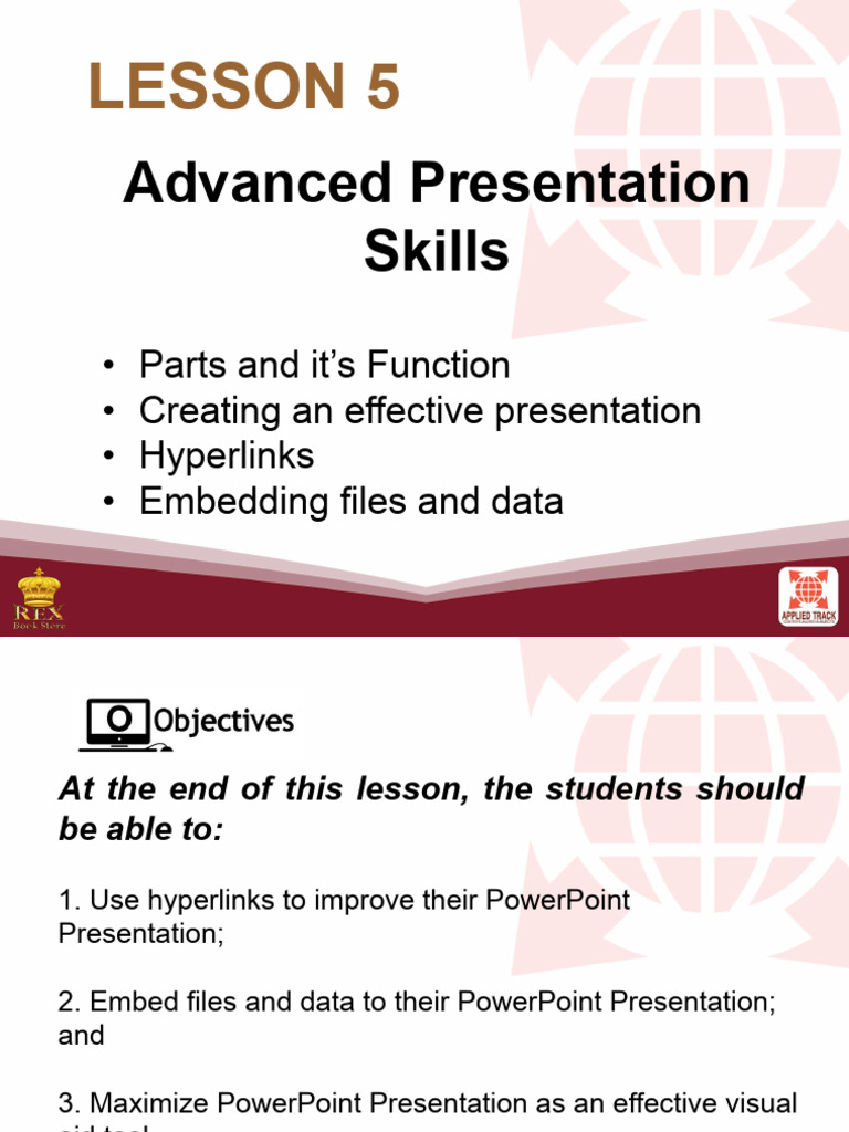 Lesson 5 Advanced-Presentation-Skills | PDF