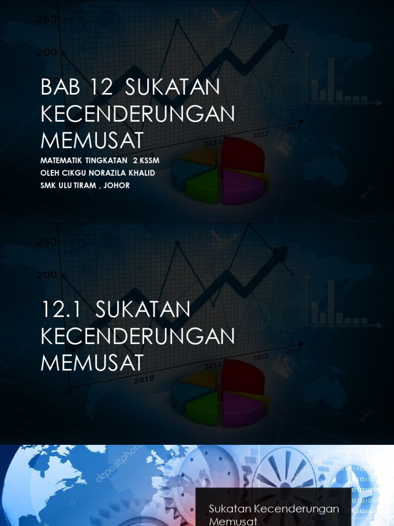 MT T2 KSSM Bab 12 Sukatan Kecenderungan Memusat Zila Khalid | PDF