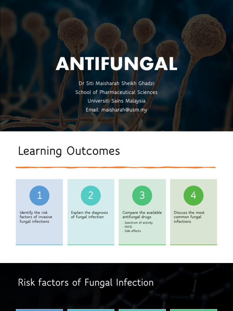 Antifungal UMS 2023 | PDF | Candidiasis | Aspergillus