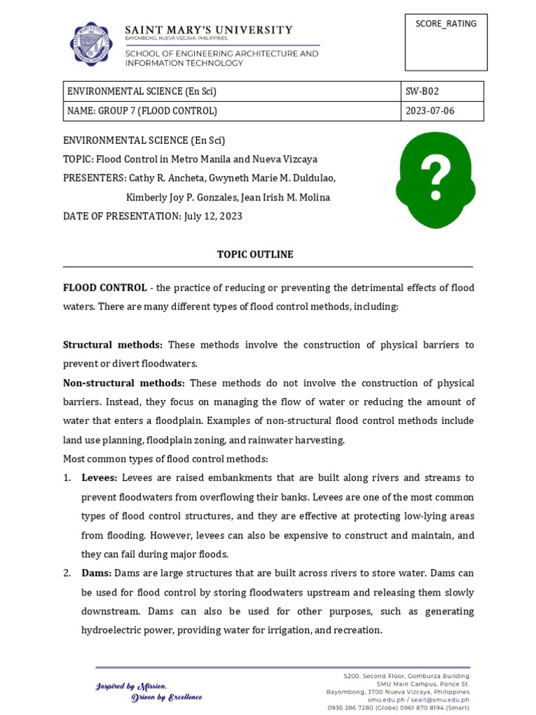 Flood Control Strategies in Nueva Vizcaya | PDF | Flood | Flood Control