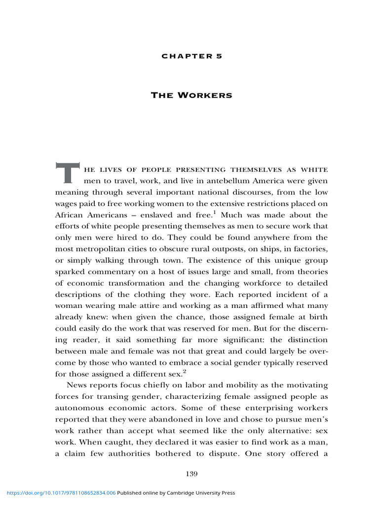 Jen Manion Female Husbands Workers | PDF | News | Prison