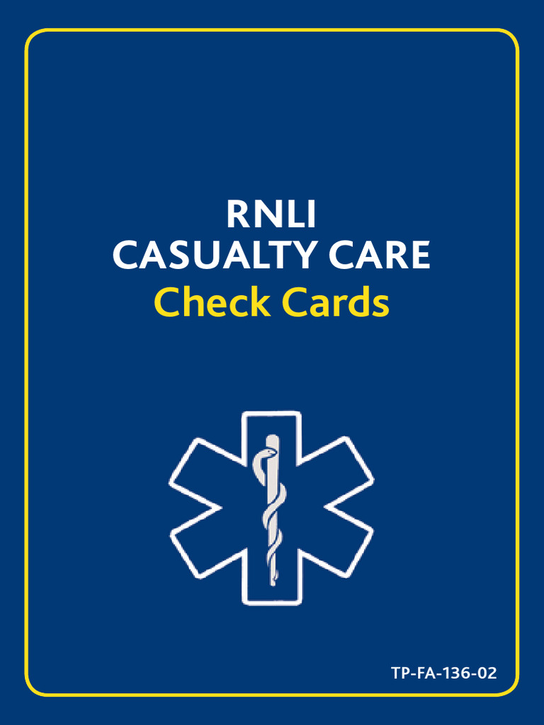 RNLI Check Cards | PDF