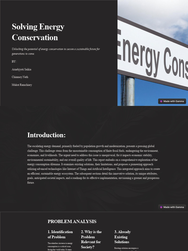 Solving Energy Conservation | Download Free PDF | Energy Conservation ... Solving Energy Conservation | Download Free PDF | Energy Conservation ...
