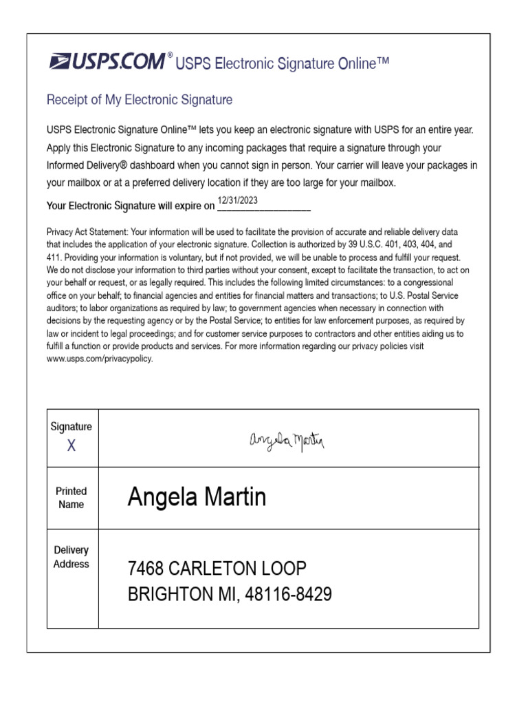 Signature | PDF