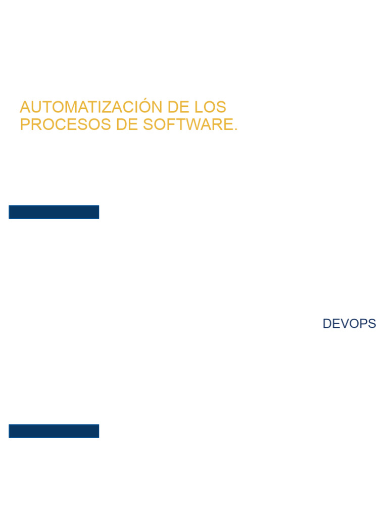 Diapositivas Del Modulo DevOps | PDF | Informática | Ingeniería de software