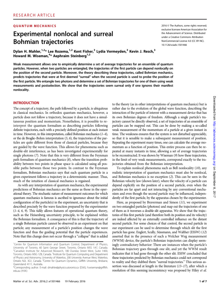 Bm-Trajectories 2pdf | PDF