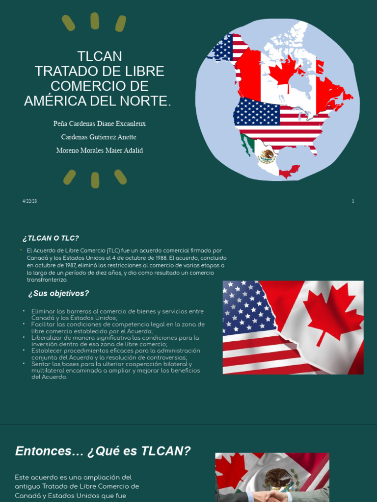 Tlcan 2 | PDF | Tratado de Libre Comercio Norteamericano | Economias