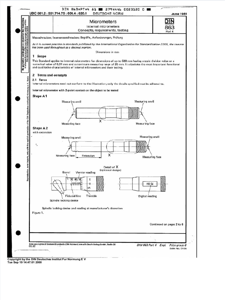 DIN 863 Part 4 - 2 | PDF