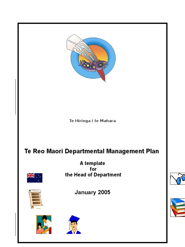 Maori Dept Management Plan From THM | PDF | Homework | Teachers