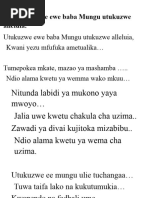 Nakukaribisha Yesu Wangu | PDF