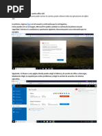 Guía Instalación Office 365 USAP | PDF | Microsoft Office | Código QR