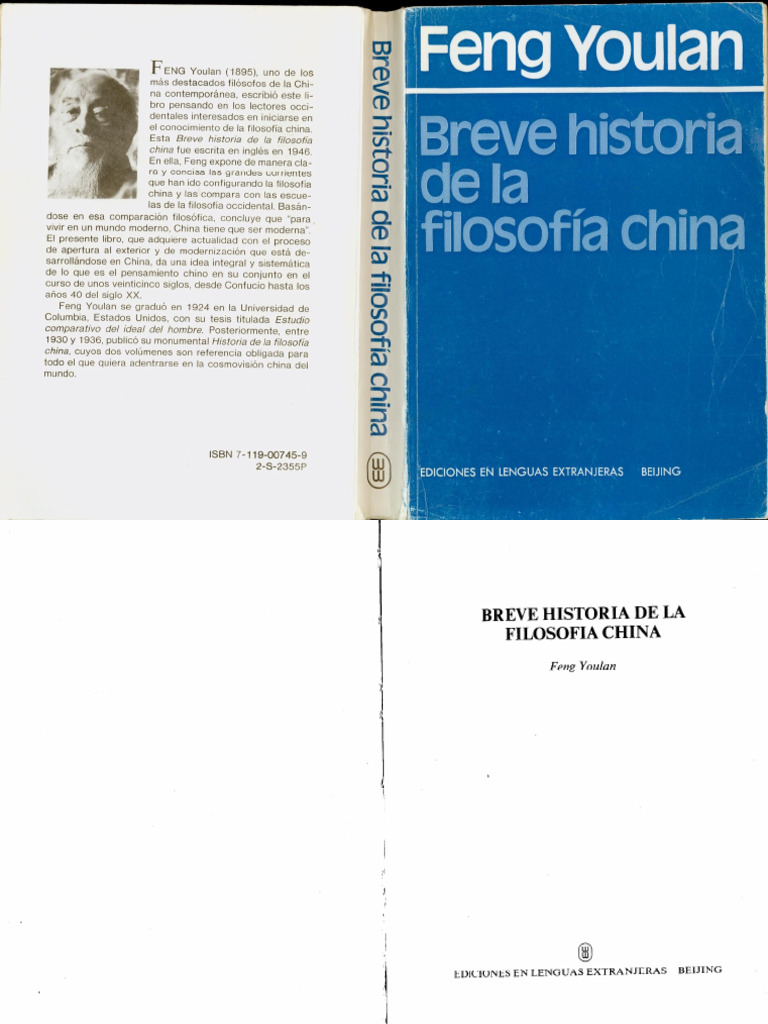 Breve Historia de La Filosofia China Fen | PDF