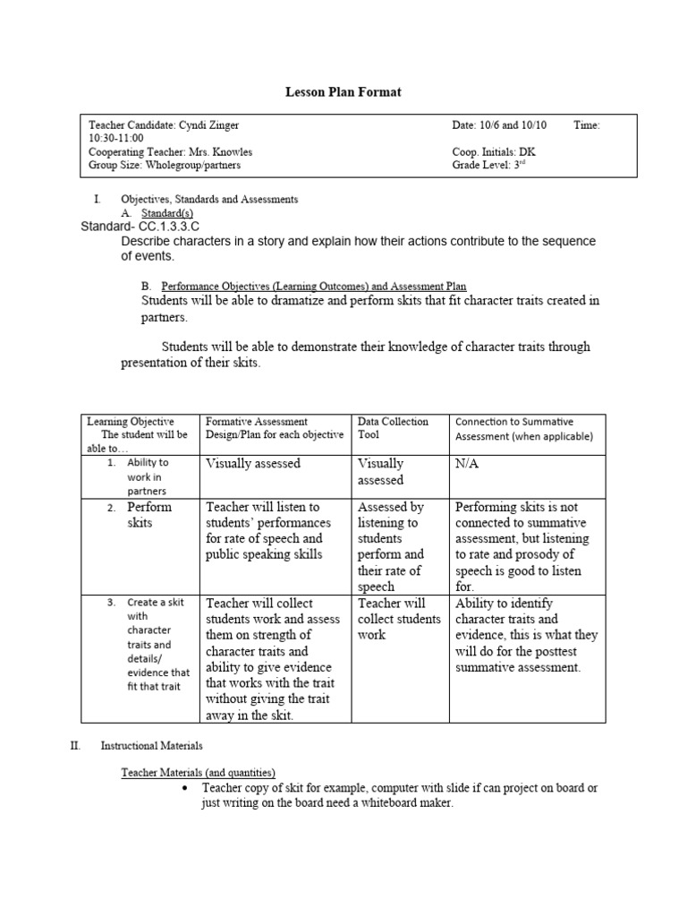 Ed Unit Lesson Plan 5 and 6 | PDF | Thought | Teachers