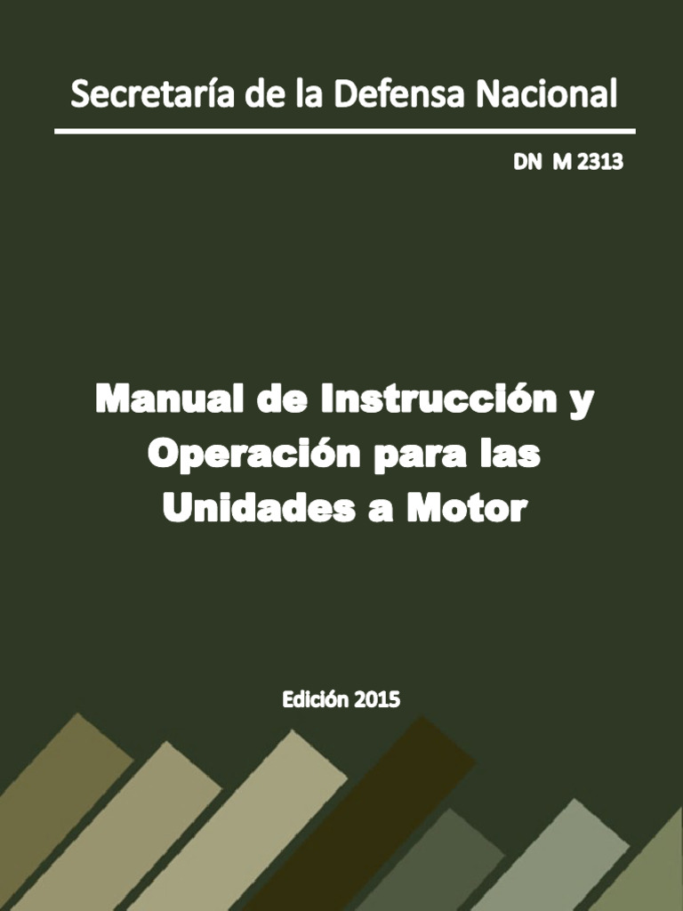 Manual de Instrucción y Operación para Las Unidades A Motor-1 | PDF