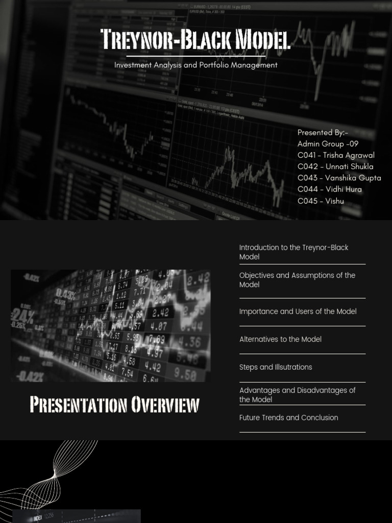 Treynor-Black Model Presentation - Group 09 | Download Free PDF ...