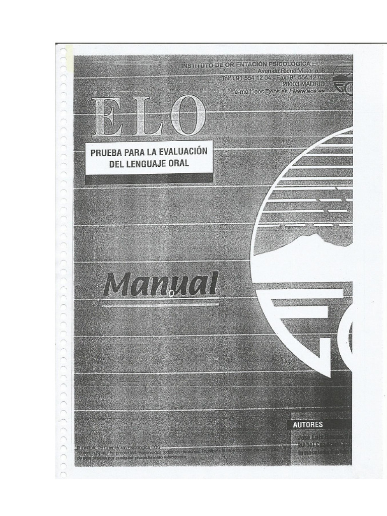 Manual de Elo | PDF