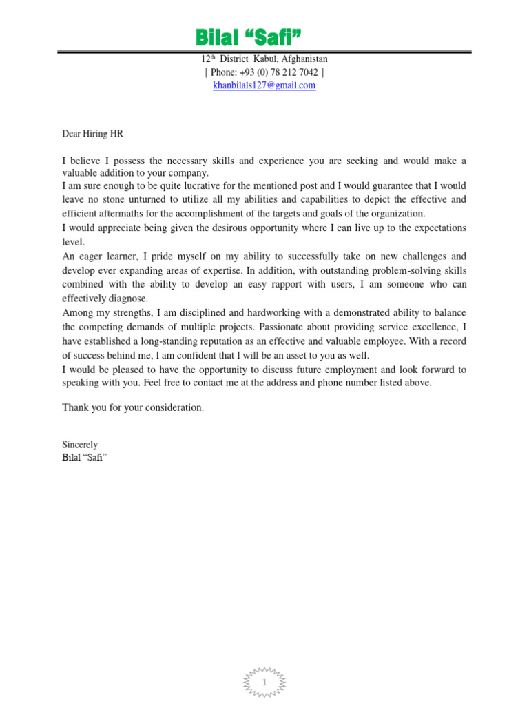 Bilal Safi CV | PDF | Adobe Creative Suite | Computing