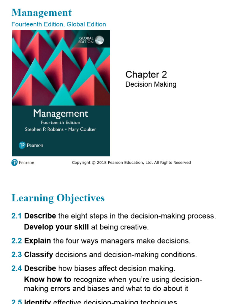 Chapter 2 - Decision Making | PDF