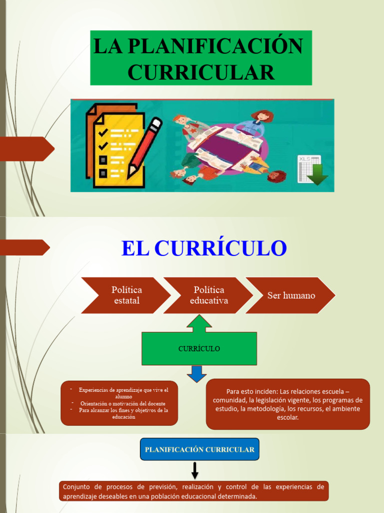 Planificación curricular | PDF