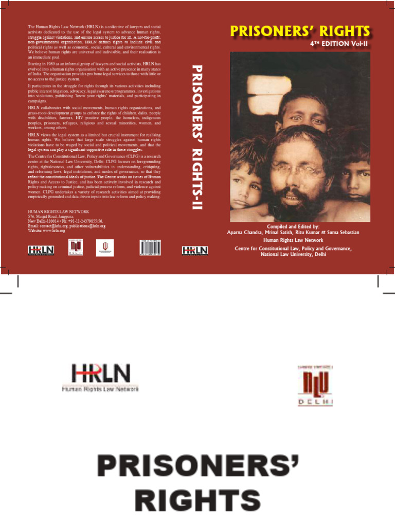 Prisoners Rights 4th Edition Vol II Compressed | PDF | Politics ...
