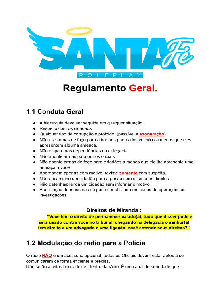 Manual - de - Conduta - Geral Five M | PDF | Polícia