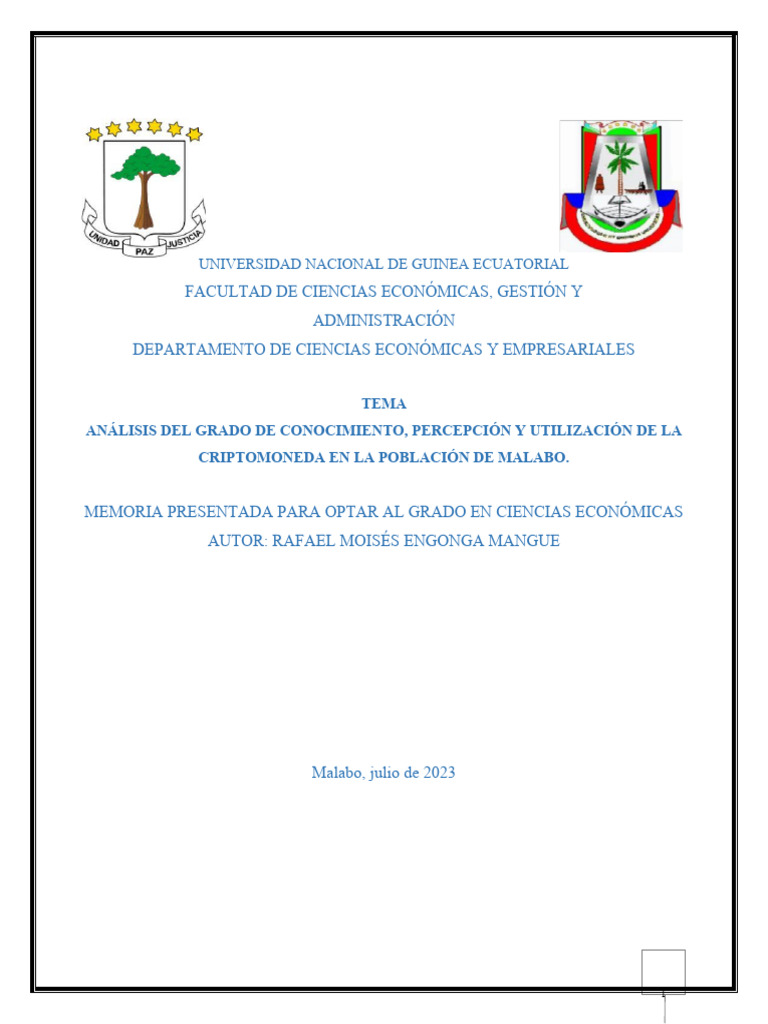 Criptomonedas en Malabo: Análisis | PDF | Criptomoneda | Bitcoin