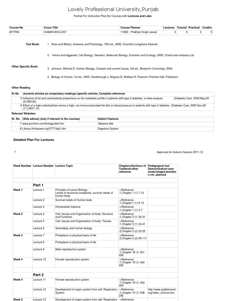 RPT Instruction Plan | PDF | Evolution | Genetics