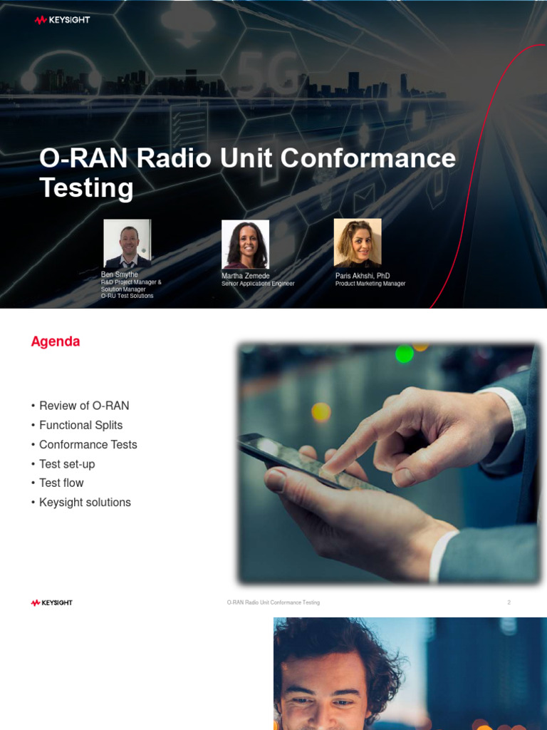 Slides O-RAN Radio Unit Conformance Testing PDF | PDF | Cloud Computing ...