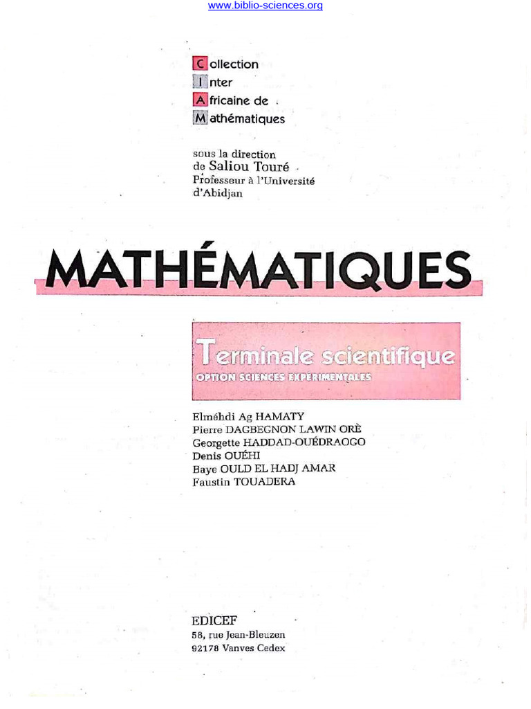 Ciam Tle Se ( (Biblio-Sciences - Org) ) | PDF