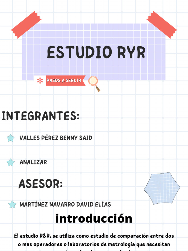 Estudio Ryr | PDF | Medición | Método científico