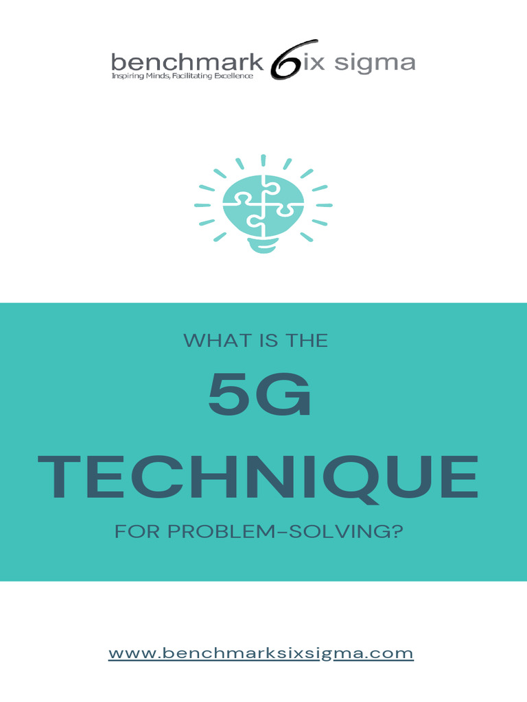 5G Technique For Problem-Solving | PDF | Cognitive Science | Cognition 5G Technique For Problem-Solving | PDF | Cognitive Science | Cognition