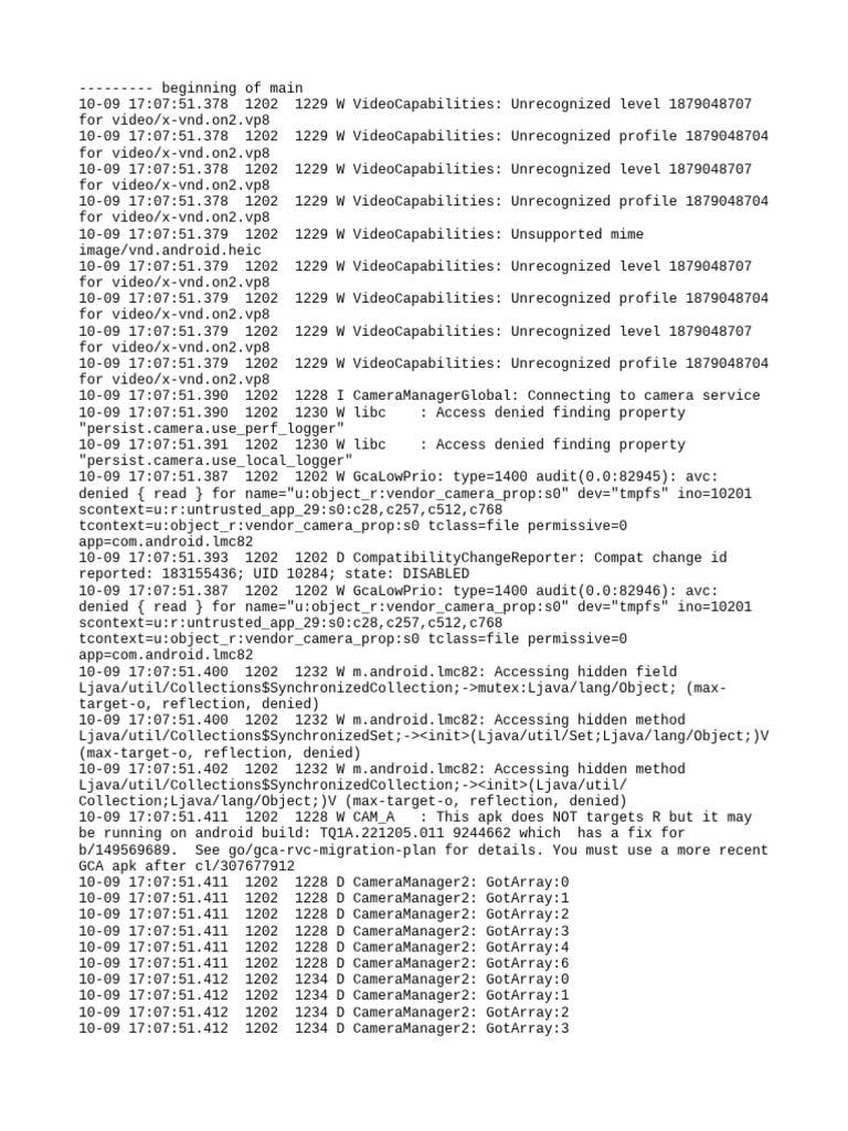 Log Cat 1696860471328 | Download Free PDF | Computer Engineering | Software Engineering