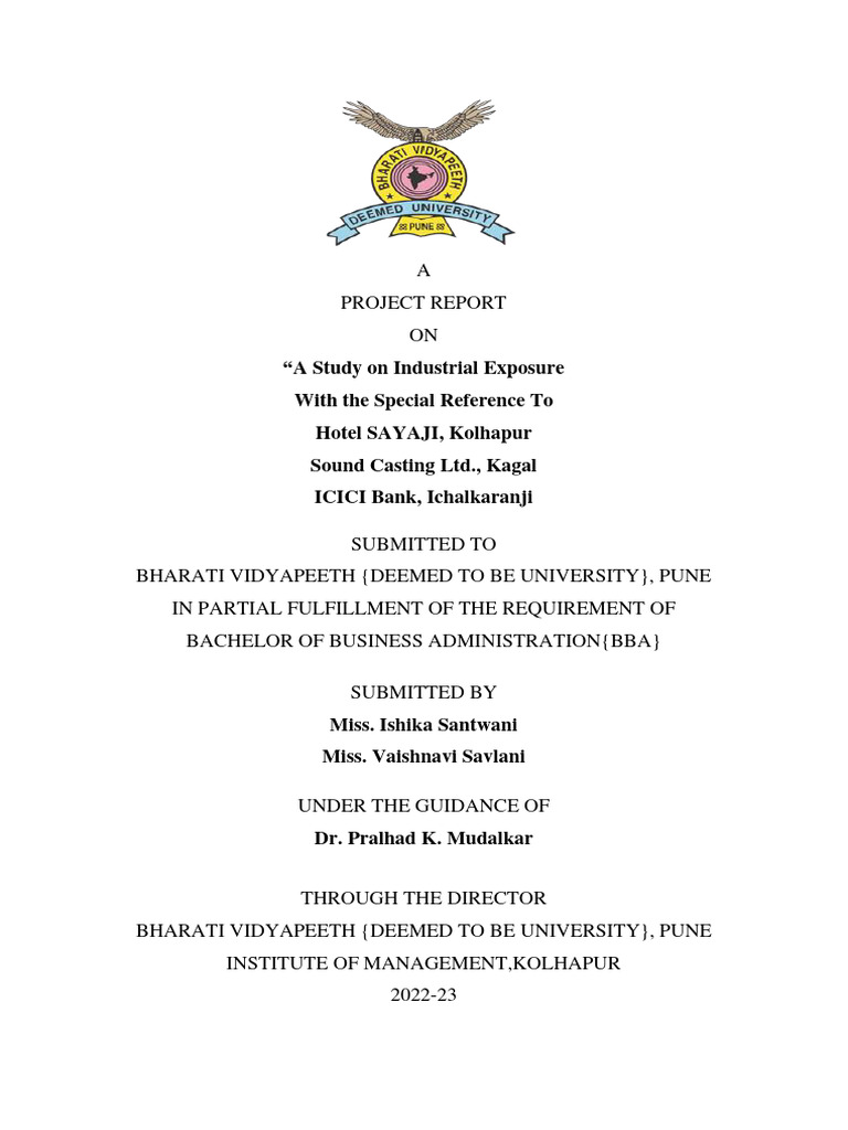 Final Ishita Sayaji Hotel Project For Marketing Management | PDF | Banks | Credit Card