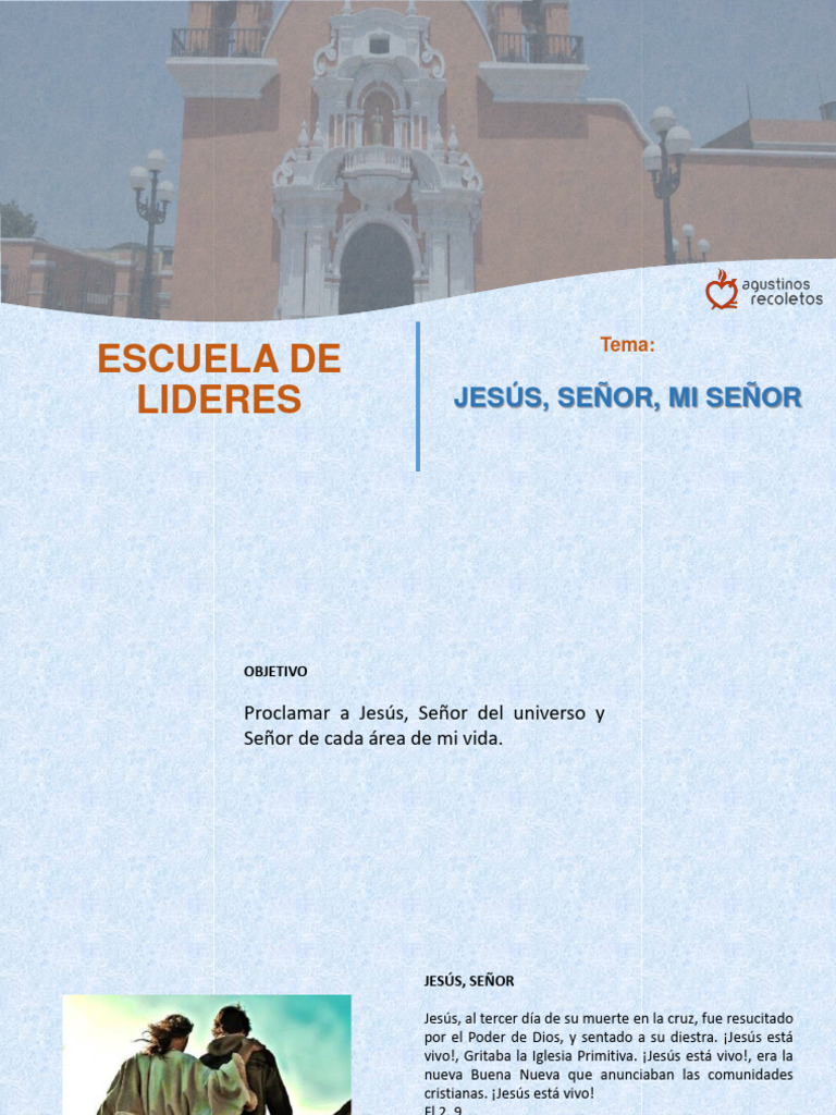 Proclamación de Jesús como Señor | PDF