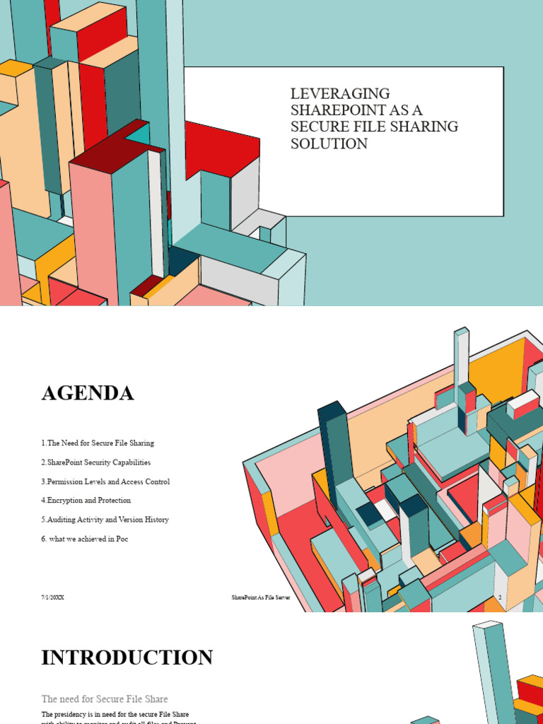 Secure File Sharing with SharePoint | PDF | Share Point | Encryption