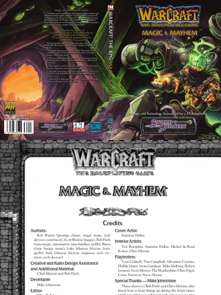 Warcraft Magic Mayhem Preview | PDF