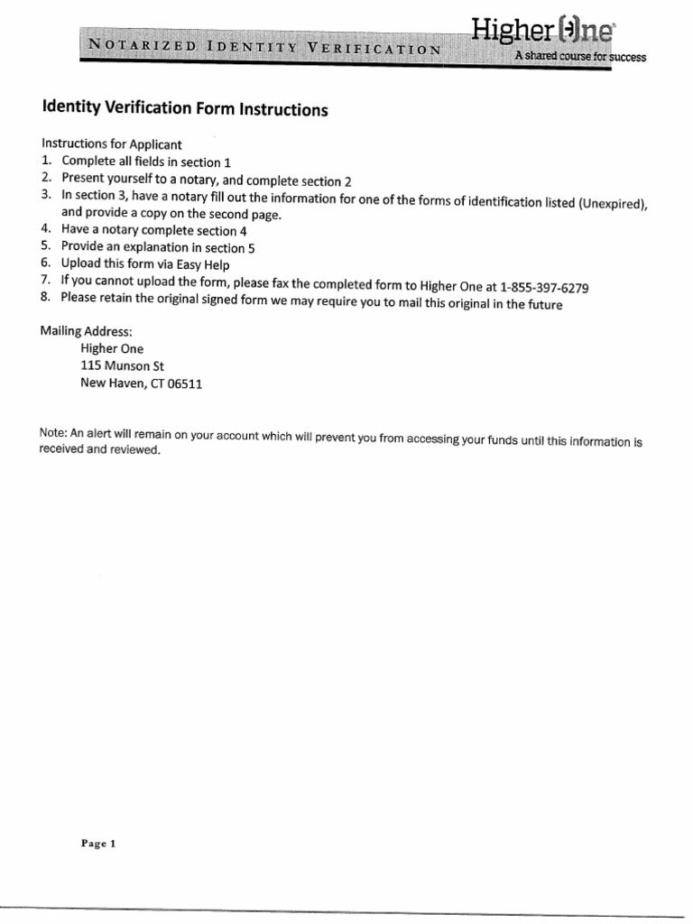 Notorized Identity Verification | PDF