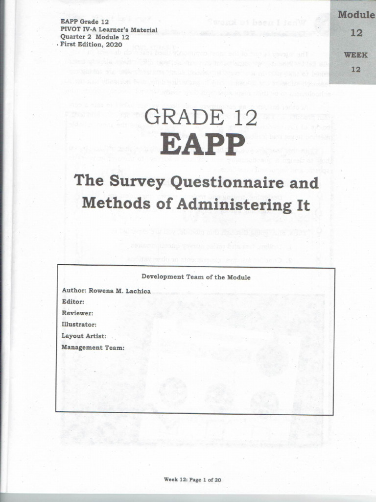 Eapp SLM Q2 Week 7 and 8 | PDF