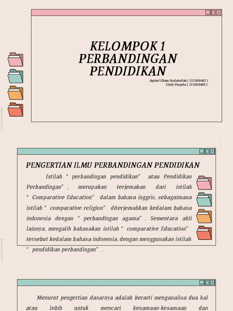 Kelompok 1 Perbandingan Pendidikan | PDF