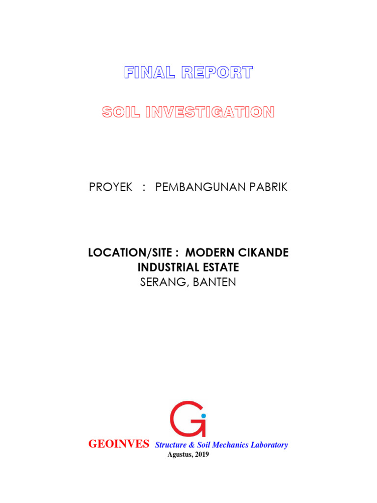 FiRe - Pembangunan Pabrik Modern Cikande Industrial Estate | PDF