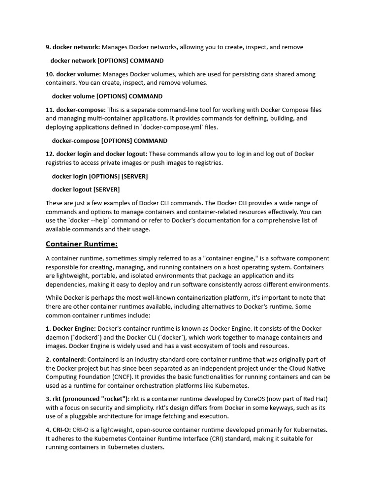 Docker Part2 | PDF | Computer Network | File System