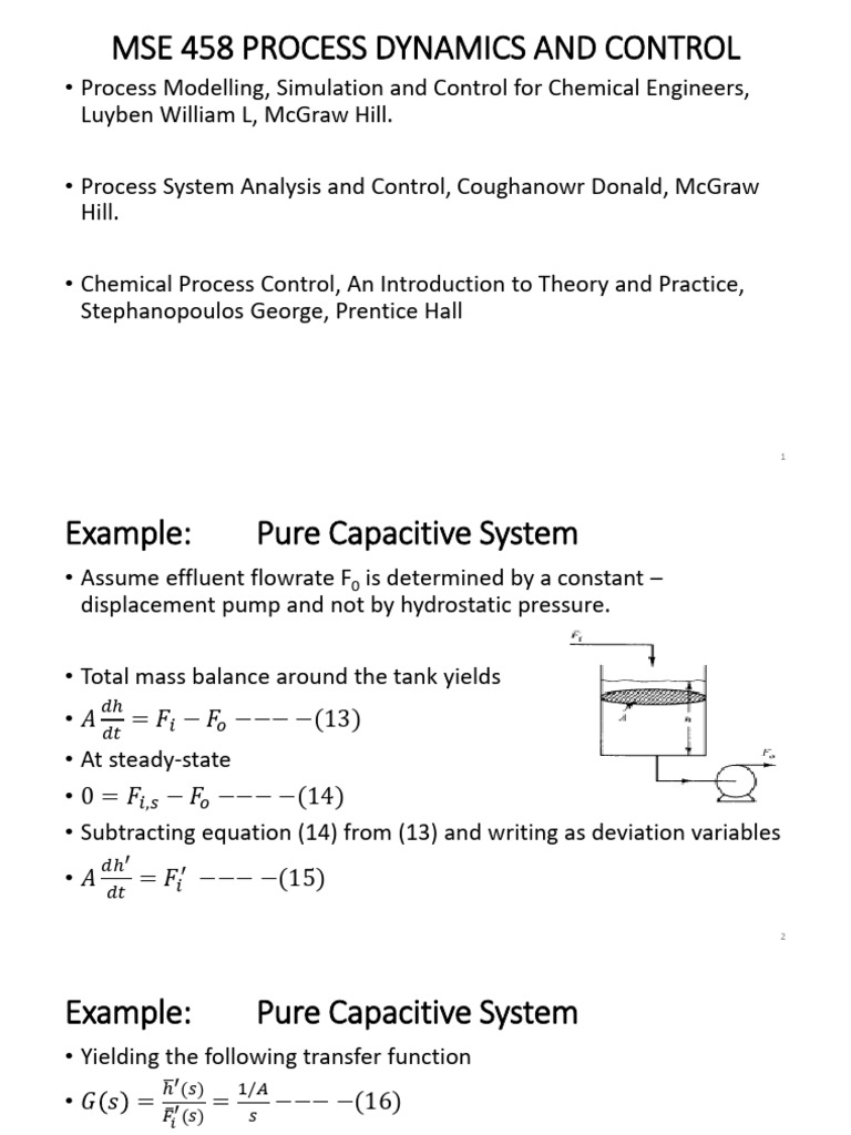Process Dynamics & Control Guide | PDF | Control Theory | Feedback