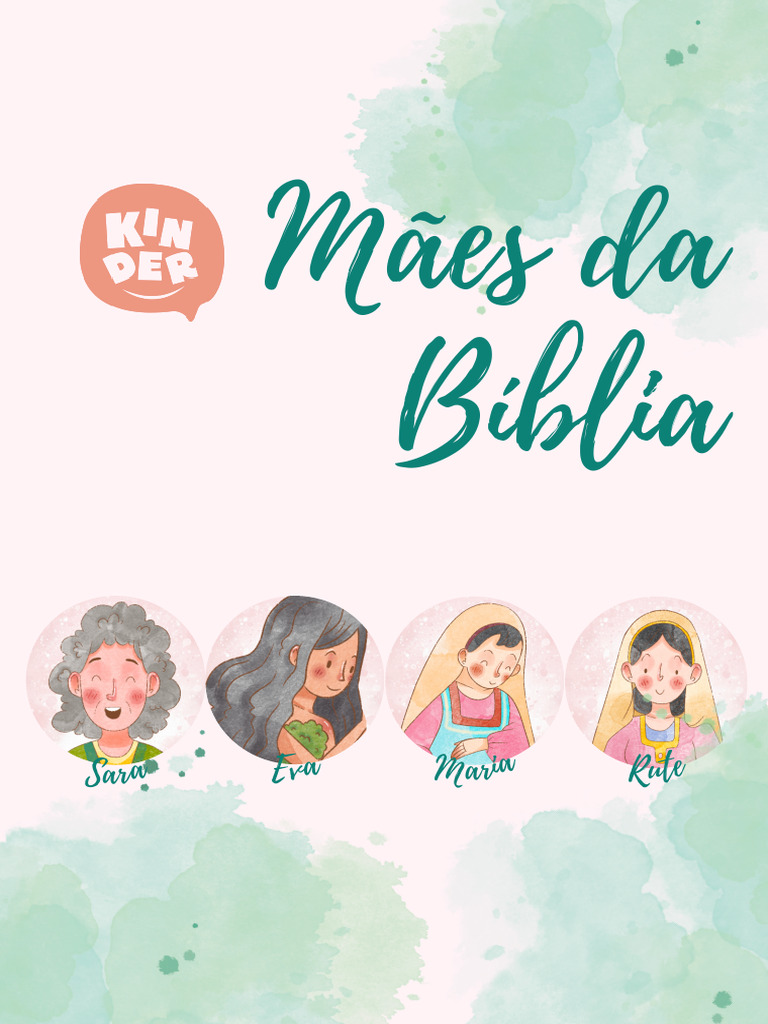 Lição Dia Das Mães Mães Da Bíblia Pdf Maria Mãe De Jesus Livro