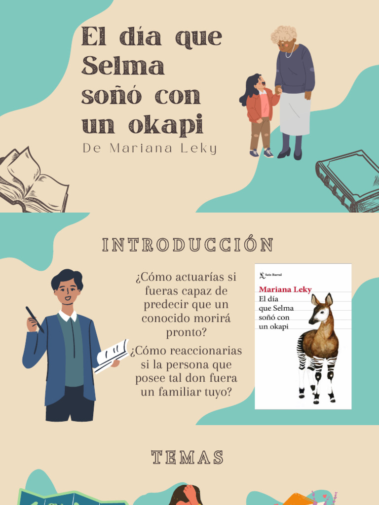 El Día Que Selma Soñó Con Un Okapi | PDF