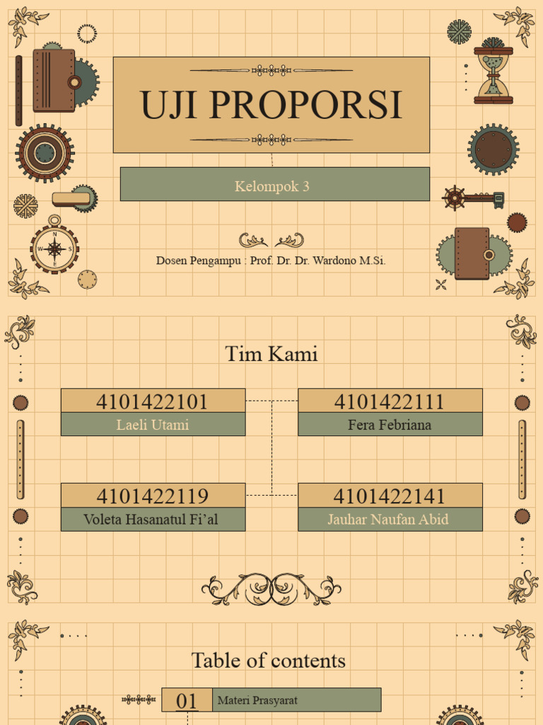 Uji Proporsi Kelompok 3 | PDF | Sains & Matematika