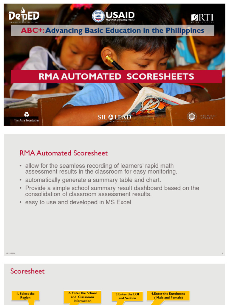 RMA Scoresheets - 11october2023 | Download Free PDF | Learning | Computing